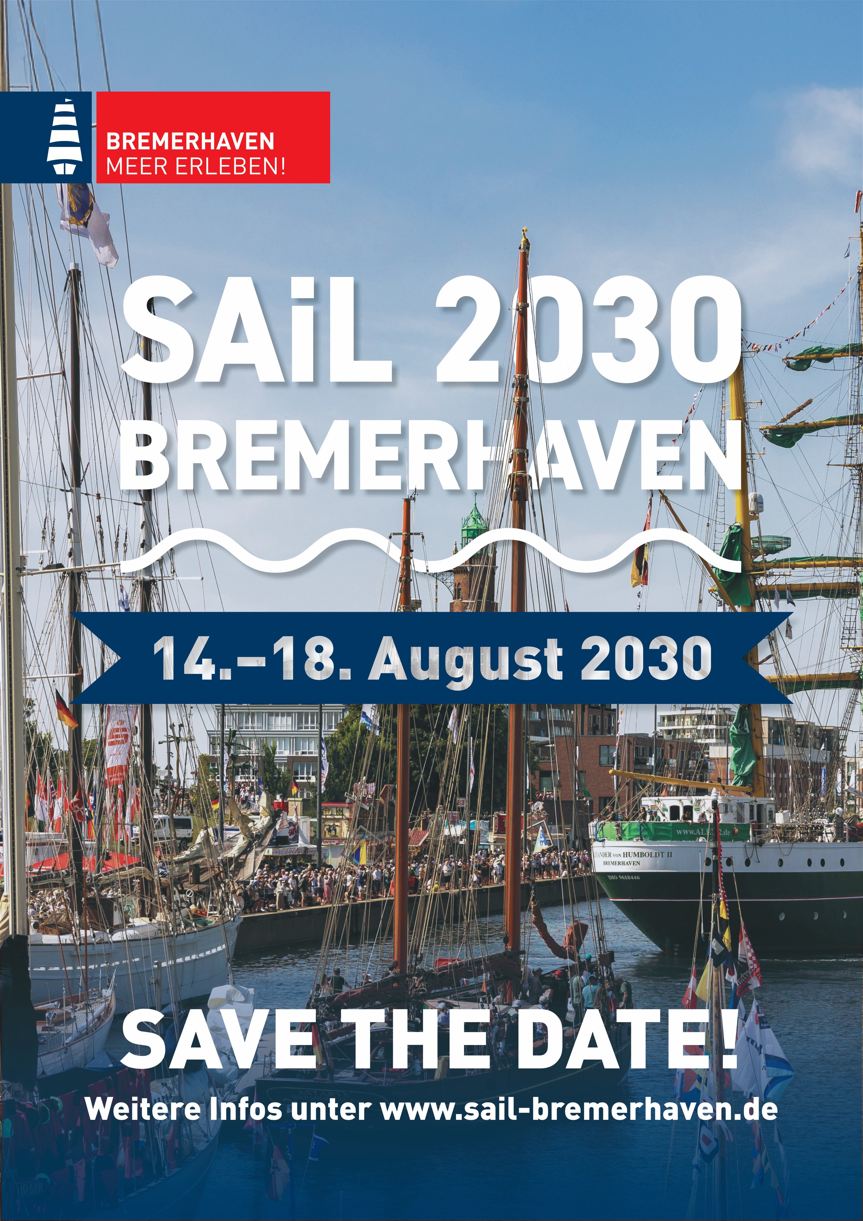 Das Datum für die nächste SAIL in Bremerhaven steht